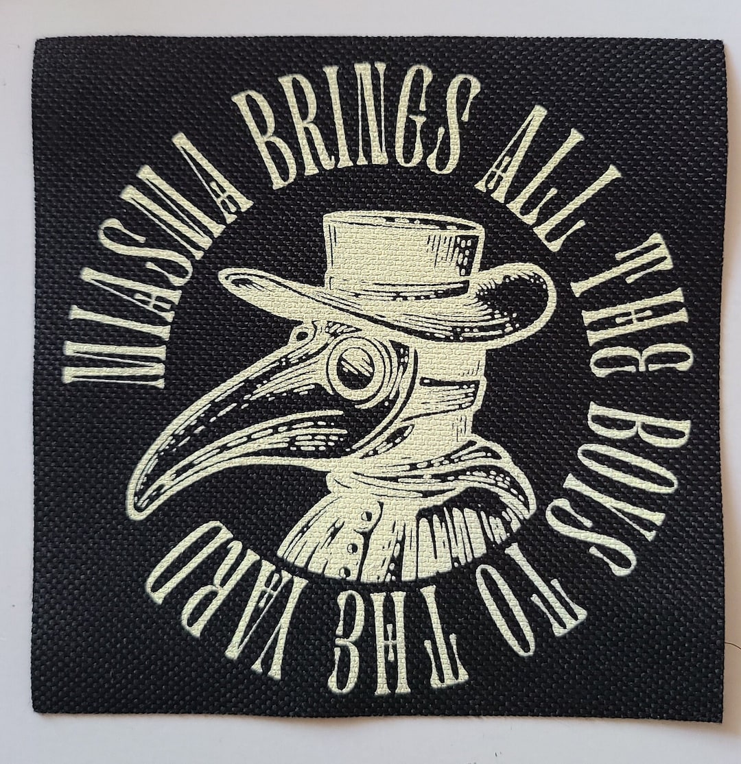 Plague Doctor Patch (sew On) - Etsy