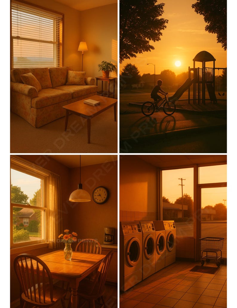 90s Nostalgia Photo Prints | Dreamcore Suburban Wall Art (digital ...