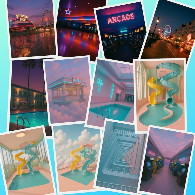 Vaporwave Prints - Etsy