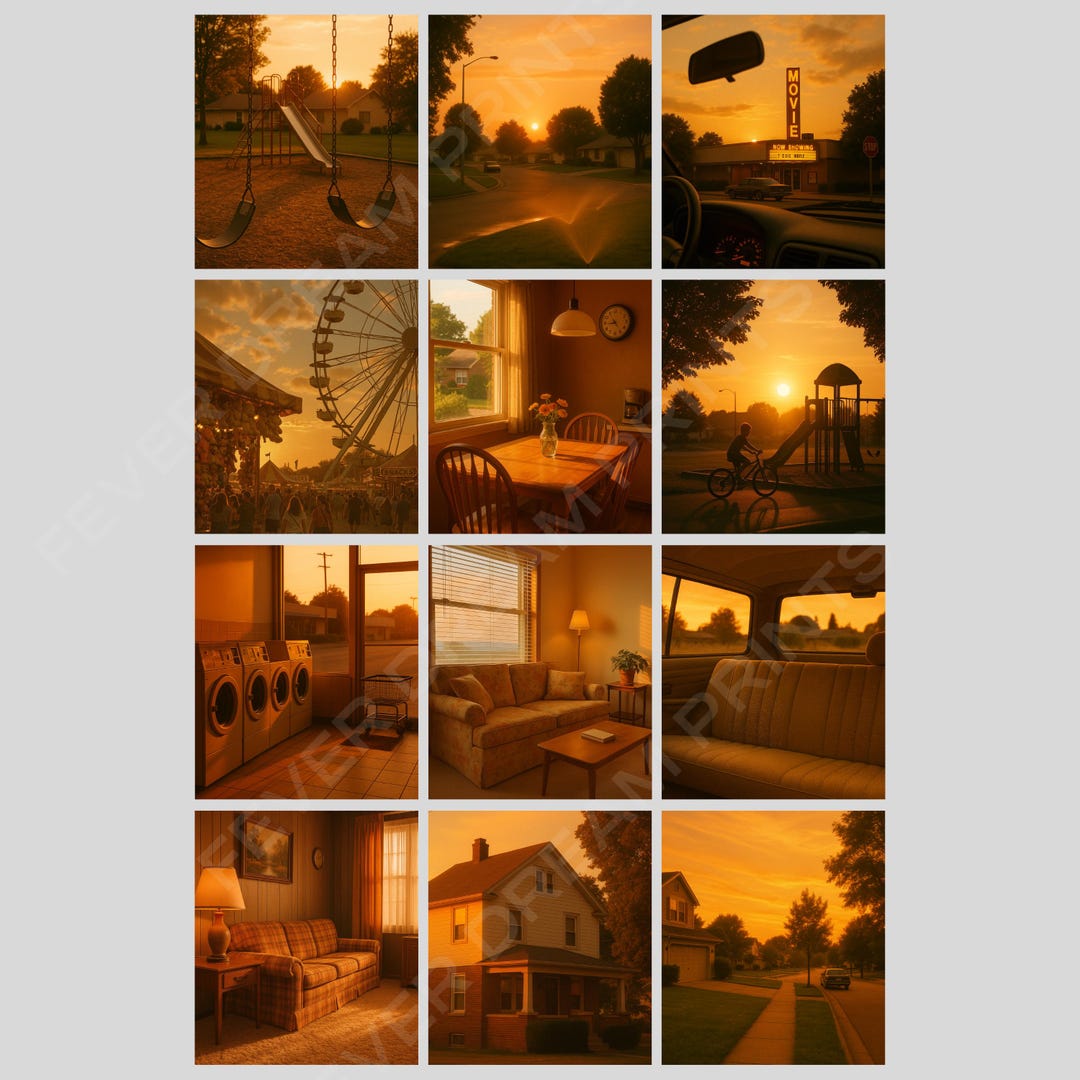 90s Nostalgia Photo Prints | Dreamcore Suburban Wall Art (digital ...