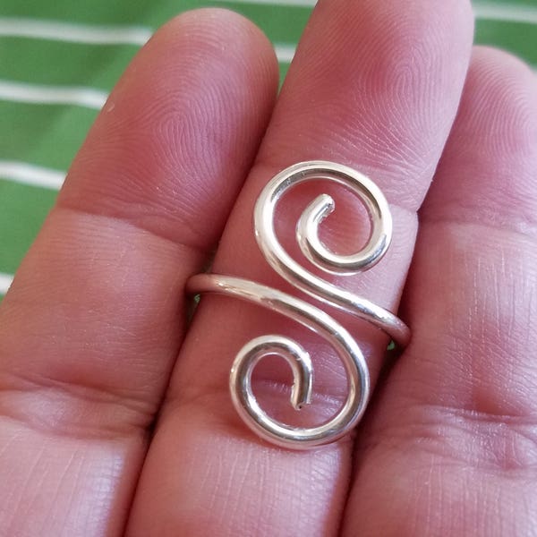 Handmade Wire Ring - Etsy