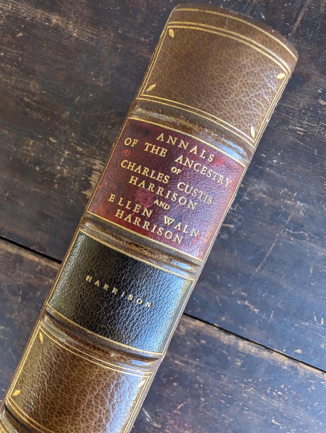 Vintage (1932) Annals of Ancestry of Charles Custis Harrison and Ellen ...