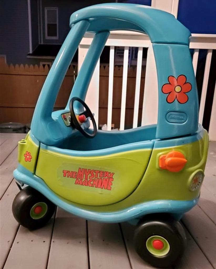 Little Tikes Cozy Coupe Car Decals - MYSTERY Spook Van MACHINE - Etsy