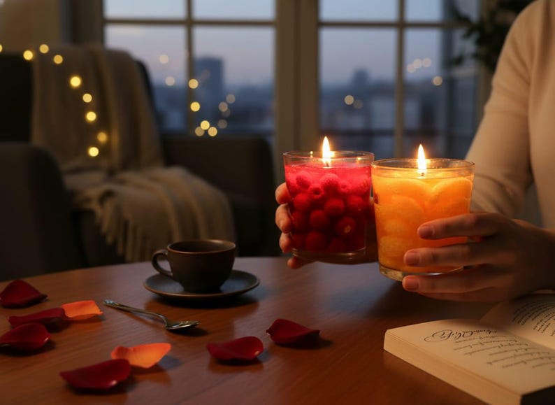 Sweet Raspberry and Tangerine Jam Gel Candle – the Cutest Scented ...