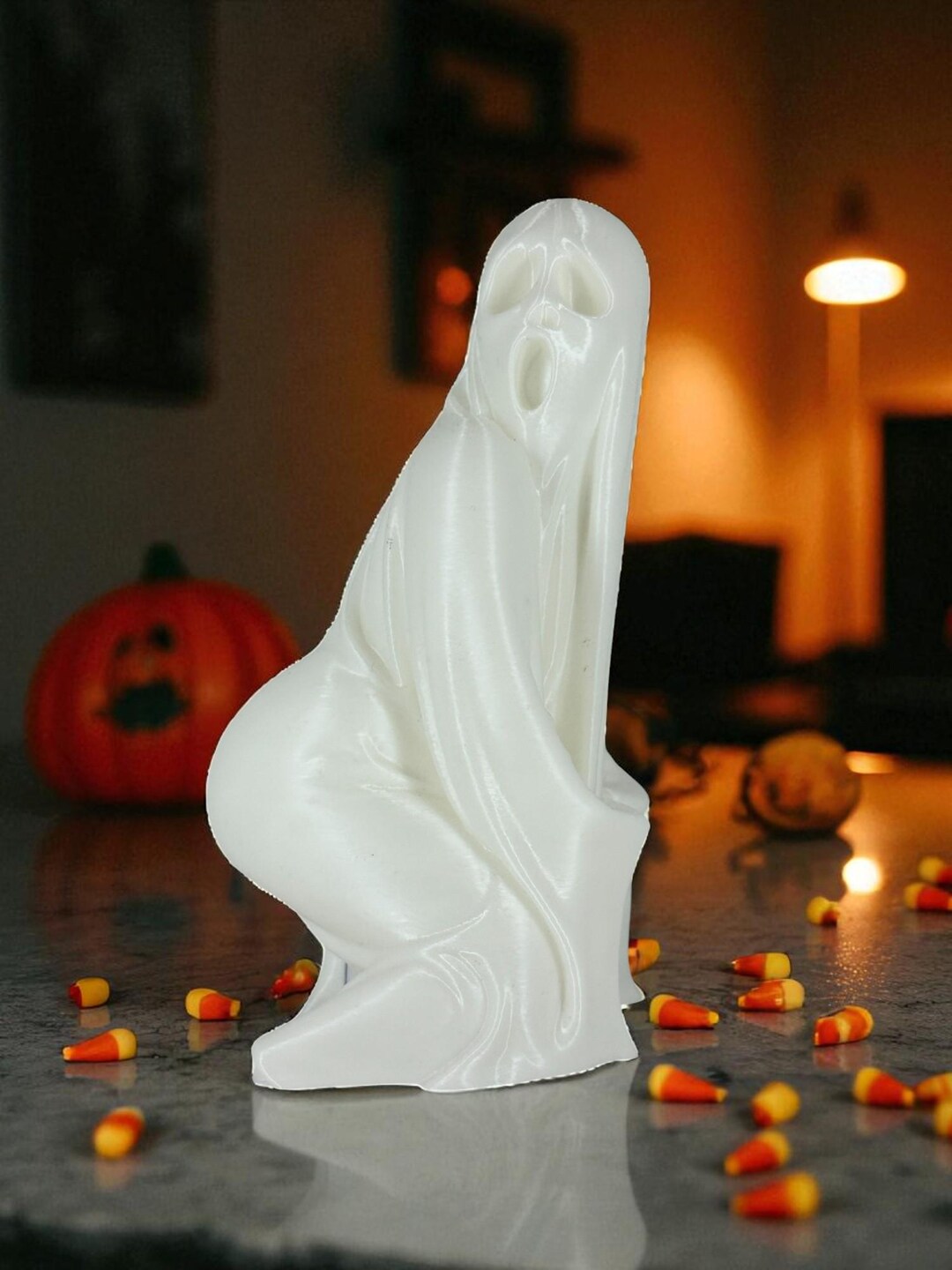 Halloween Twerking Ghost LED Decoration – Funny Spooky Statue | Light ...