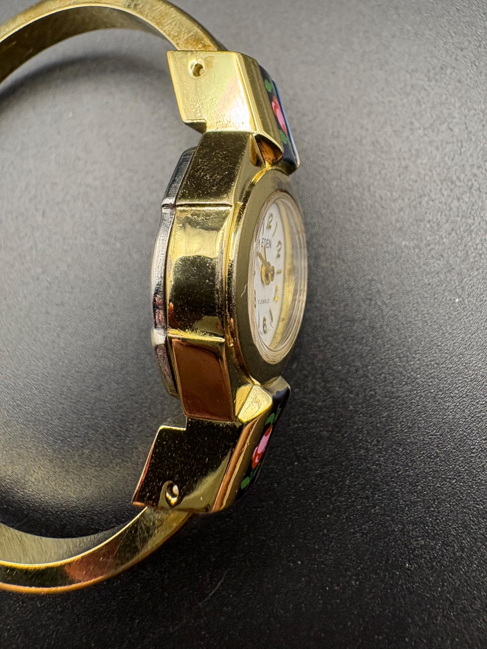 Vintage Eden Enamel 17 Jewels Manual Wind Watch. Swiss Made - Etsy
