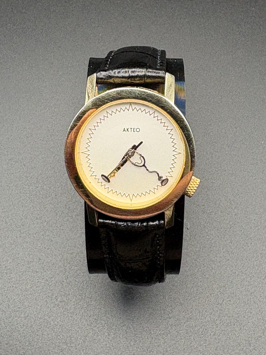 AKTEO Doctor Quartz Watch J.C Mareschal Design 30M Speidel Leather Band ...