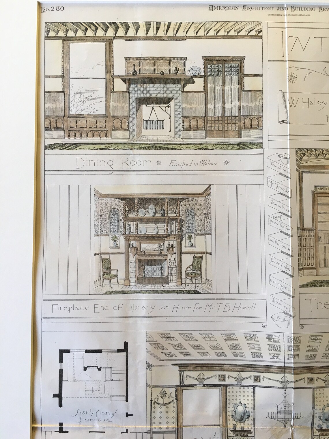 Marcus Sayers House Montrose New Jersey 1881 W Halsey - Etsy