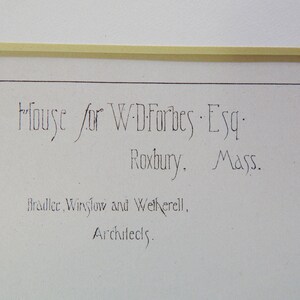 W D Forbes House, Roxbury, Massachusetts, 1884, Bradlee, Winslow ...