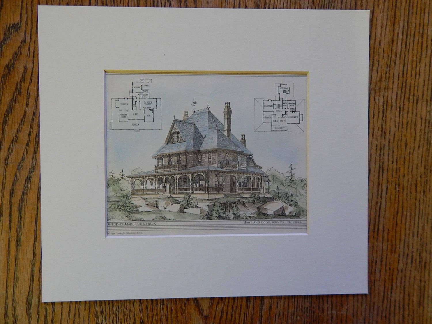 House at Marblehead Neck, Boston, Massachusetts, 1880, Howe & Dodd ...