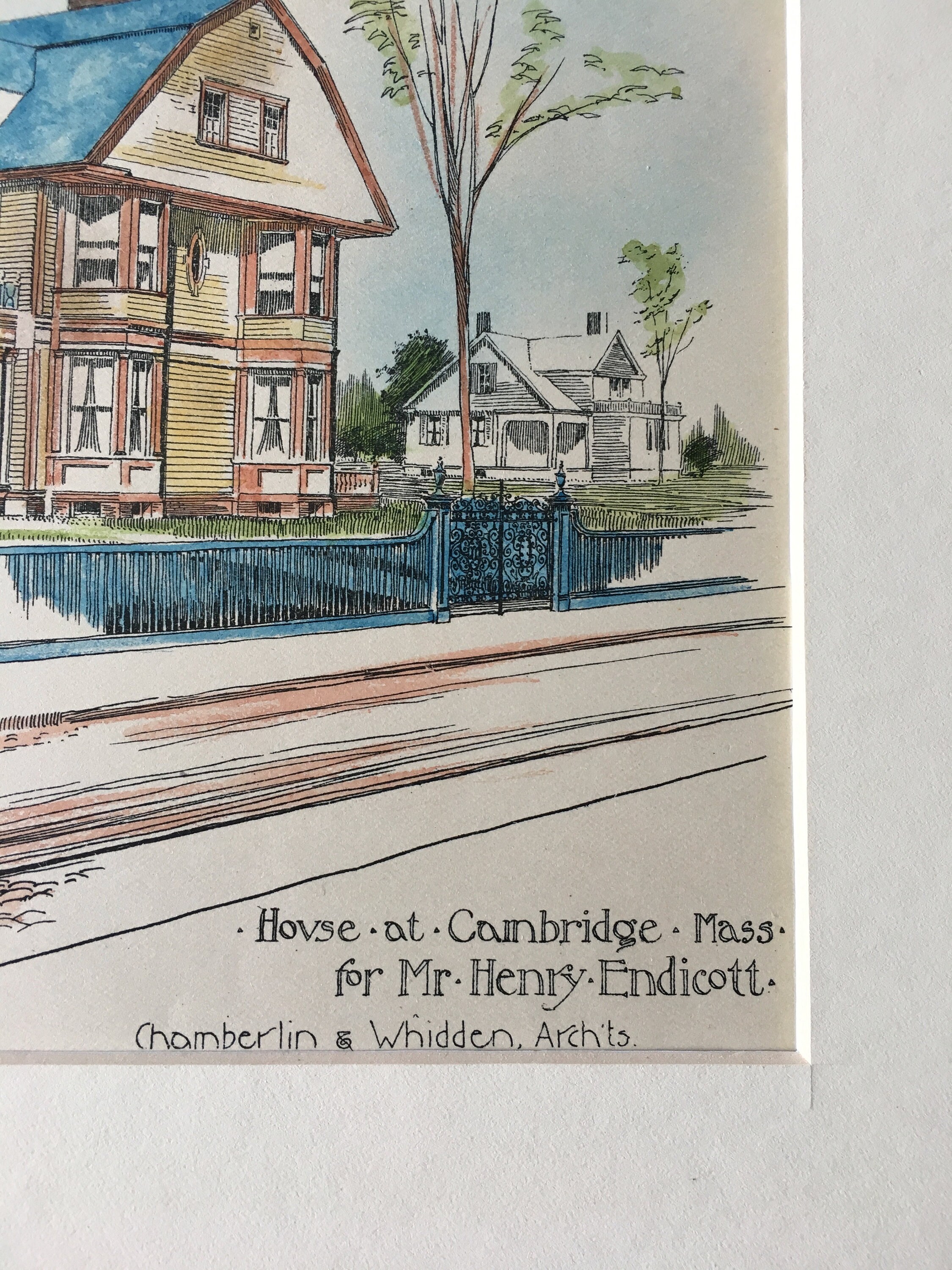 Henry Endicott House, Cambridge, Massachusetts, 1888, Chamberlin ...