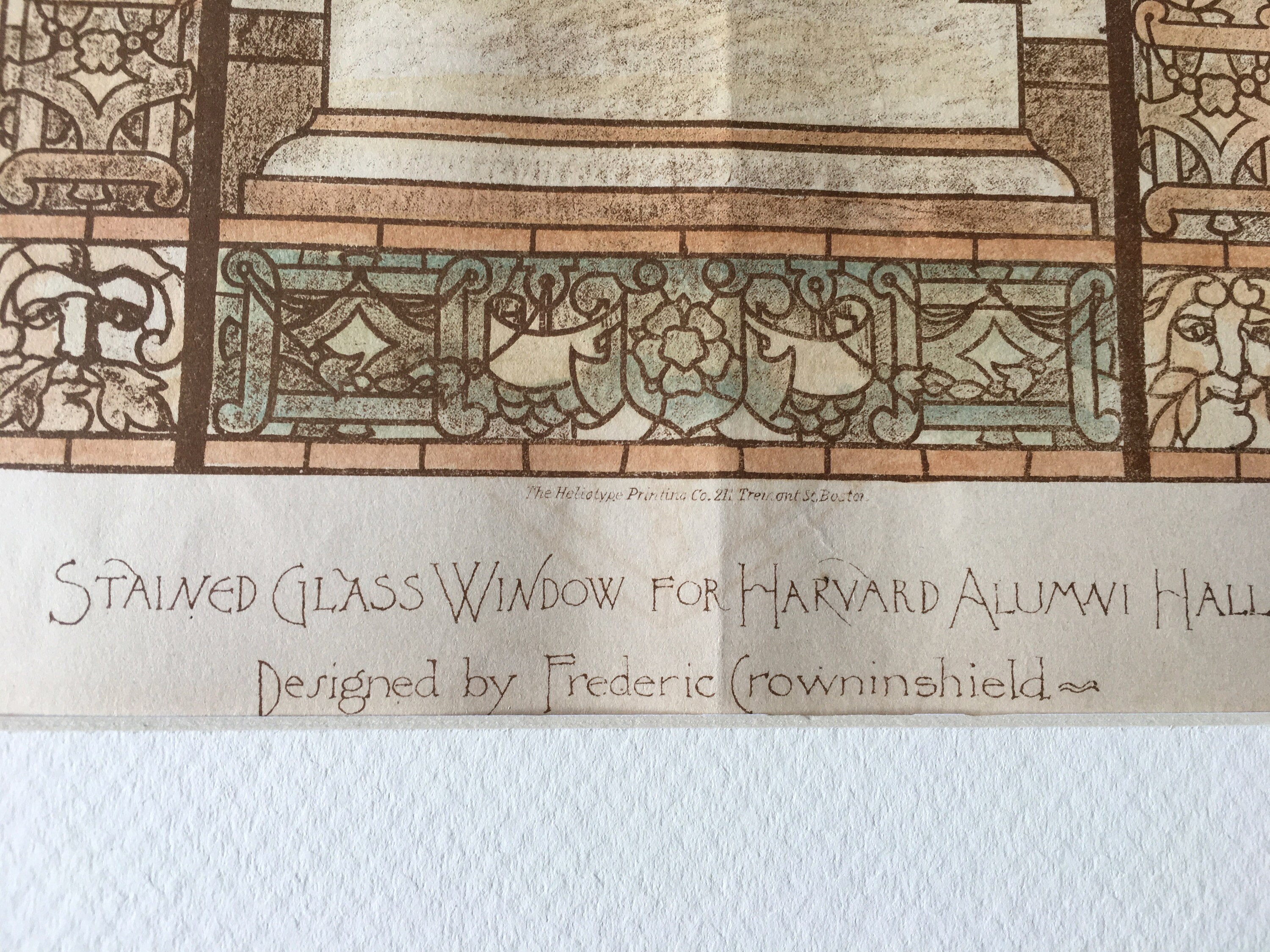 Stained Glass, Harvard Alumni Hall, Cambridge, Massachusetts, 1882 ...