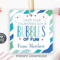 Editable Play Doh Valentine's Day Gift Tag, Playdoh Valentines, Non ...
