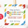 Printable Slime Valentine's Day Treats for Kids, Non Candy or Food ...