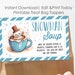Printable Snowman Soup Treat Bag Topper, Holiday Treat Bag Toppers ...