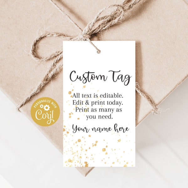 Editable Tags - Etsy