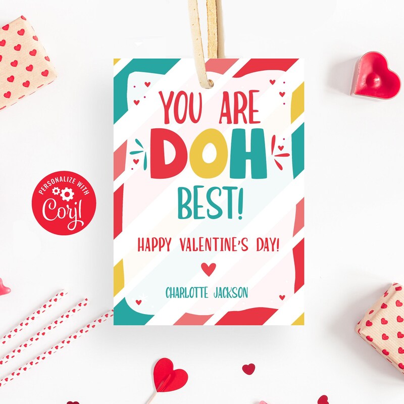 Play Doh Valentine - Etsy