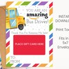 Printable End of the School Year Gift Card Holder Template, Summer is ...