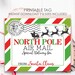 Printable Special Delivery Santa Labels, North Pole Express Mail Tags ...