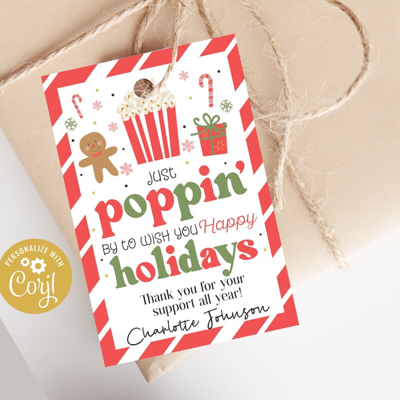 Christmas Popcorn - Etsy