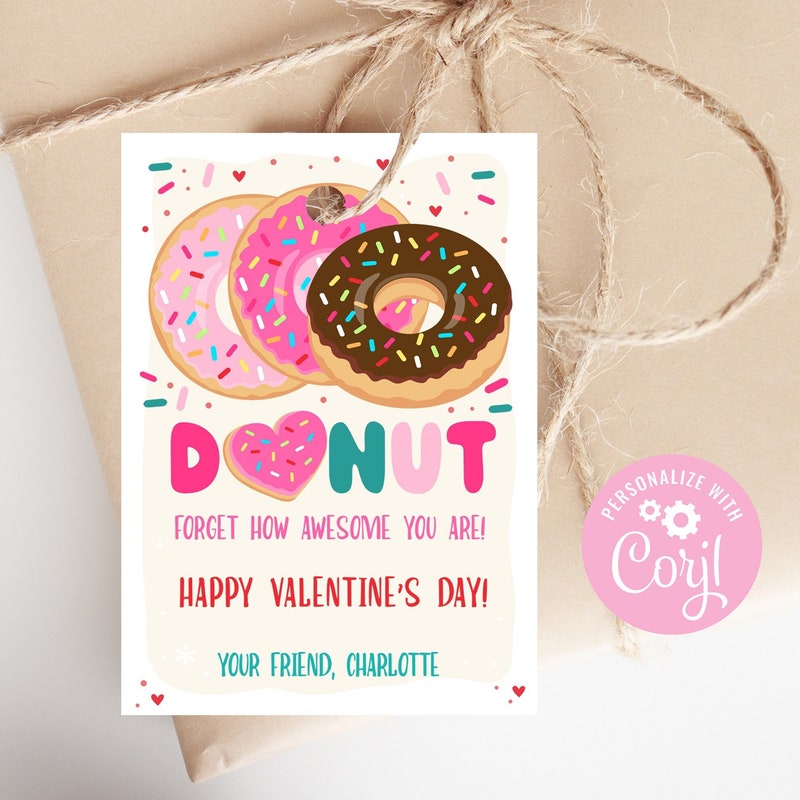 Donut Card - Etsy
