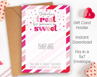 Valentine's Day Target Gift Card Holder INSTANT DOWNLOAD - Etsy