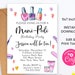 Mani Pedi Birthday Party Invitations, Girl Birthday Invite, Editable ...