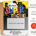 Super Hero Teacher Gift Card Holder, Teacher Appreciation Gifts ...