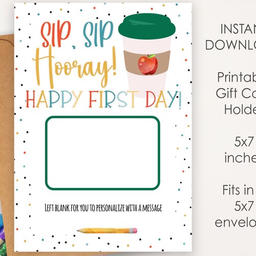 Gift for Teacher Bursting With Excitement First Day of - Etsy