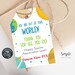 Editable Teacher Appreciation Tags Out of This World Themed - Etsy