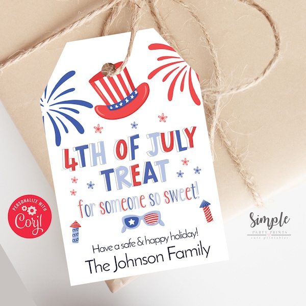 4th of July Cupcake - Etsy