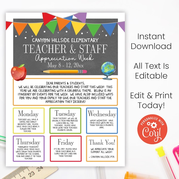 Teacher Appreciation - Etsy