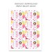 Printable Teacher Appreciation Donut Tags, Cute Donut Thank You Tag for ...