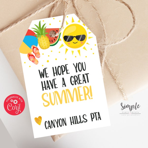 You Are Sunsational Tag - Etsy