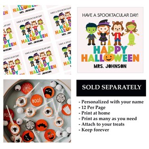 Editable Halloween Party Invitation for Kids, Halloween Monster Bash ...