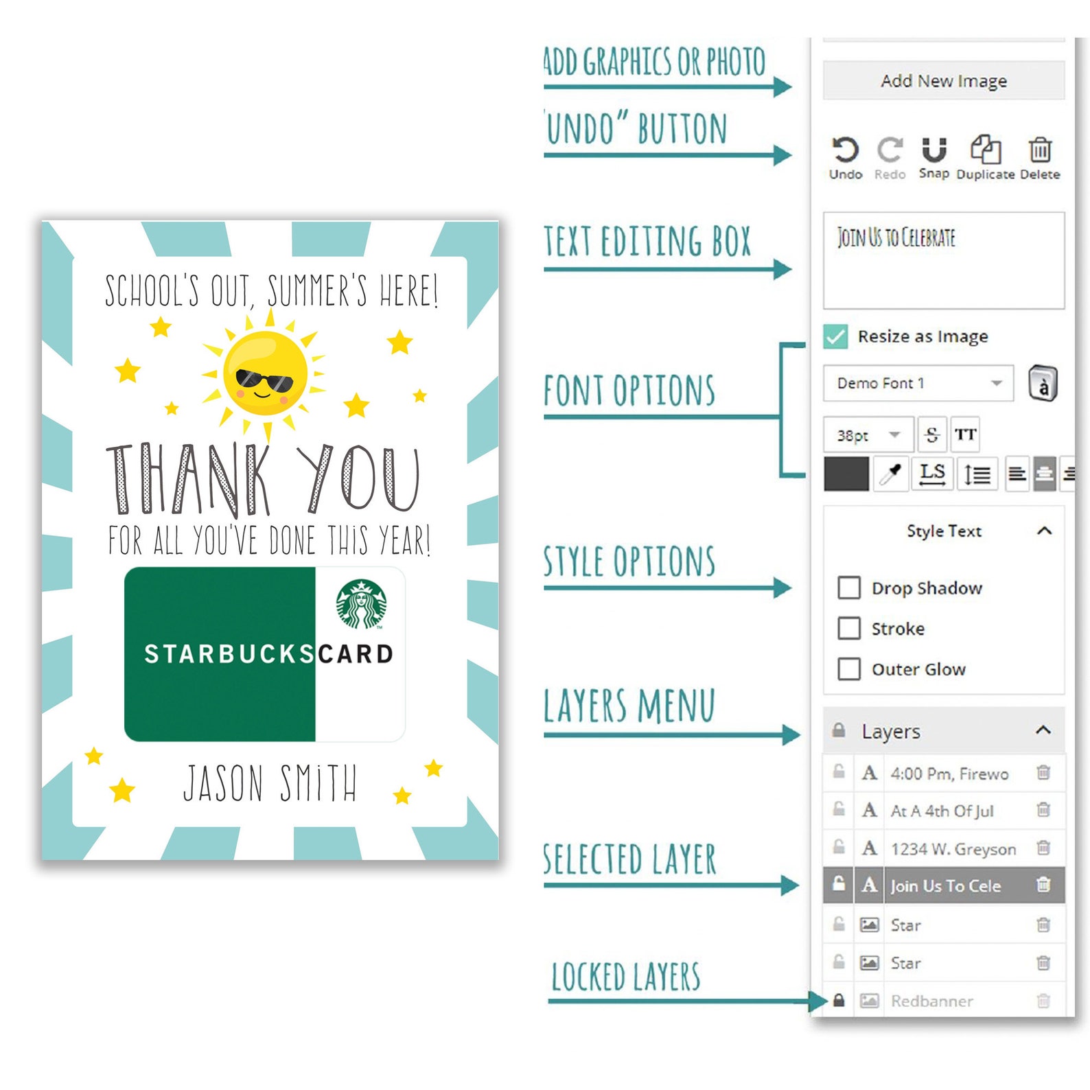 School's Out Summer is Here Gift Card Holder Printable - Etsy