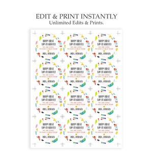 First Day of School Printable Tag | Welcome Back to School Labels ...