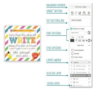 Let's Start This Year off Write Printable Tag | Welcome Back to School ...