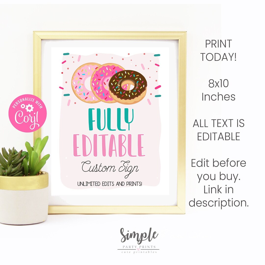 Donut Sign, Appreciation Week Decor, Teacher Staff Employee, Donut Know ...