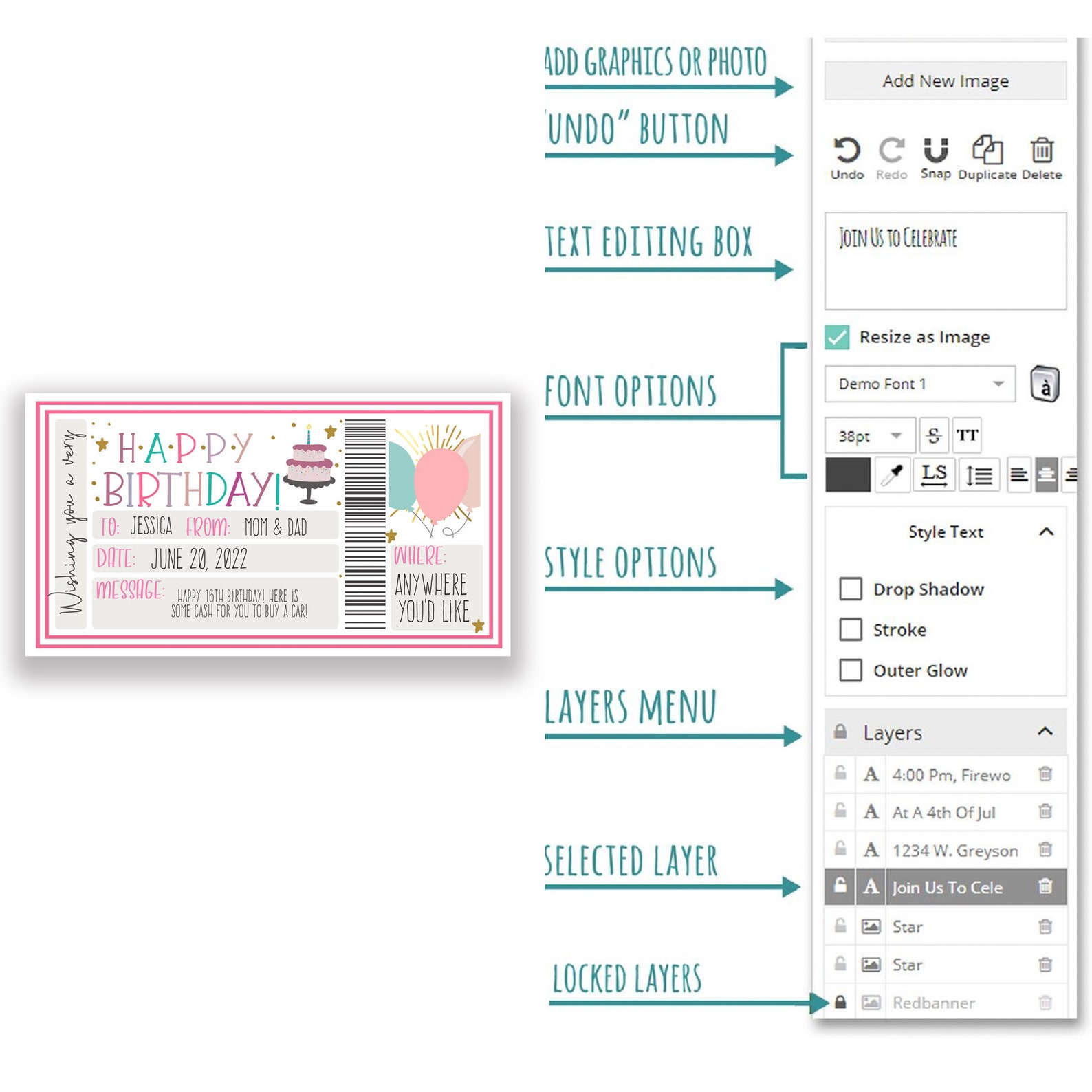 Editable Birthday Gift Voucher Printable Bday Certificate - Etsy