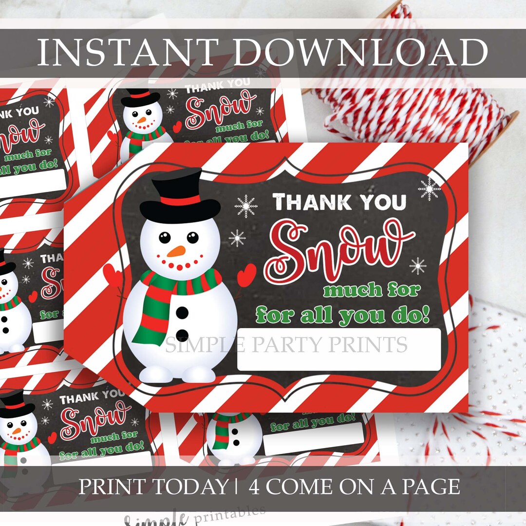 INSTANT DOWNLOAD Christmas Gift Tags, Holiday Tag, Sweet Happy Holidays ...