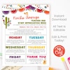 Taco Bout Nacho Average Team Fiesta Sign Printable Staff Teacher ...