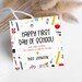 Printable Welcome Back to School Tag Editable Back to School Label M&M ...