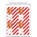 Christmas Printable Cookie Topper Editable Cookie Treat - Etsy