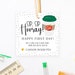 Welcome Back to School Coffee Gift Tags | Printable 1st Day of School ...