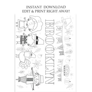 Editable Thanksgiving Coloring Page Printable Fall Harvest Color Pages ...