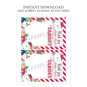 Christmas Printable Gift Card Holder | Instant Gift Card Holder ...