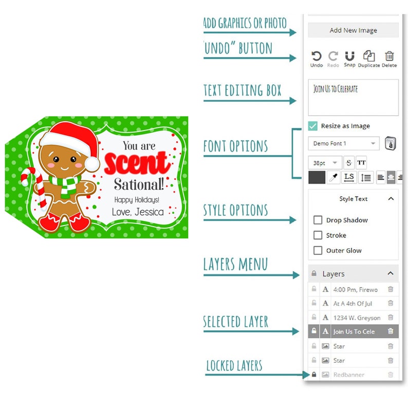 Holiday Soap Printable Gift Tags Scent Sational Tags - Etsy