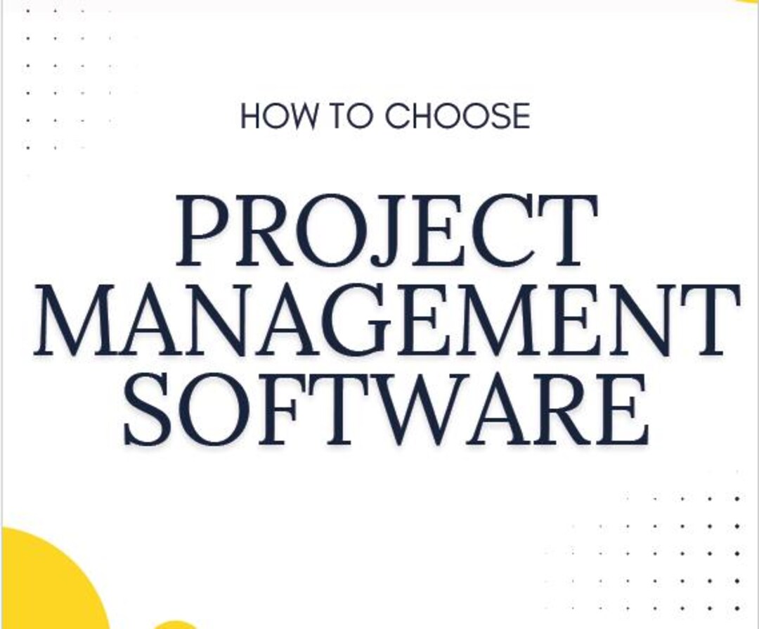 Guide to Choosing a Project Management Software & Tools - Etsy