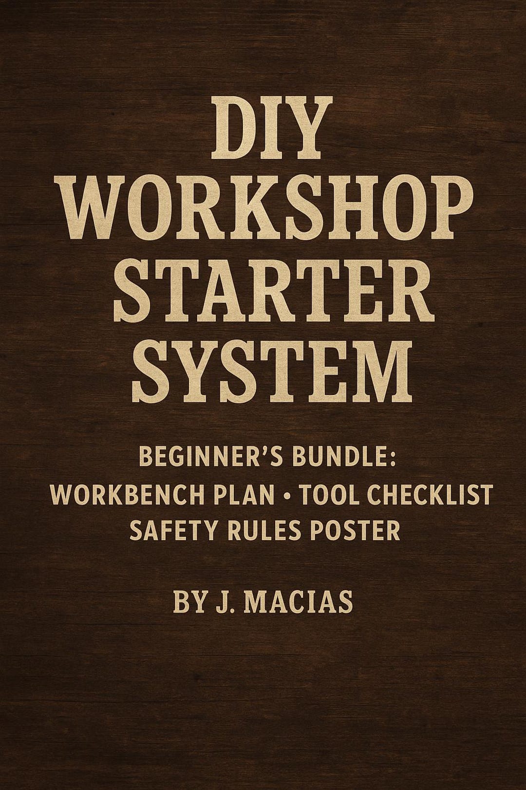 DIY Workshop Starter System – Safety Rules - Etsy